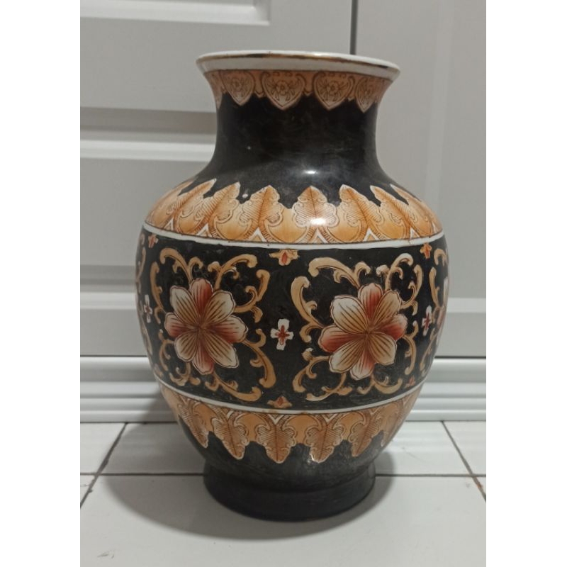 Jual Guci China Vintage porselen antik Lukisan Tangan tinggi 30 cm ...