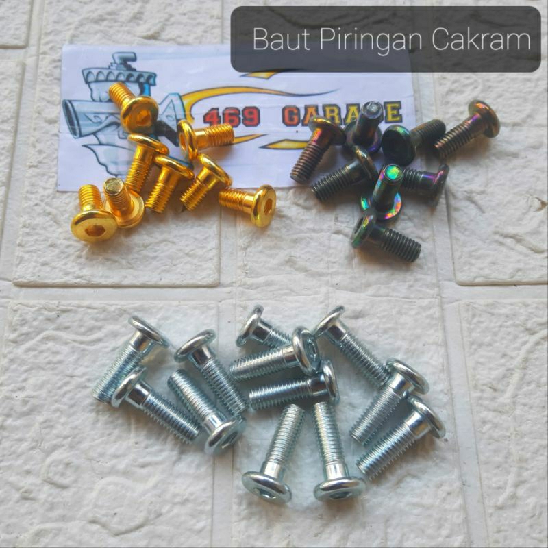 Jual Baut Disc / Baut Piringan Cakram Unniversal Baja Stainless Probolt Gold | Shopee Indonesia