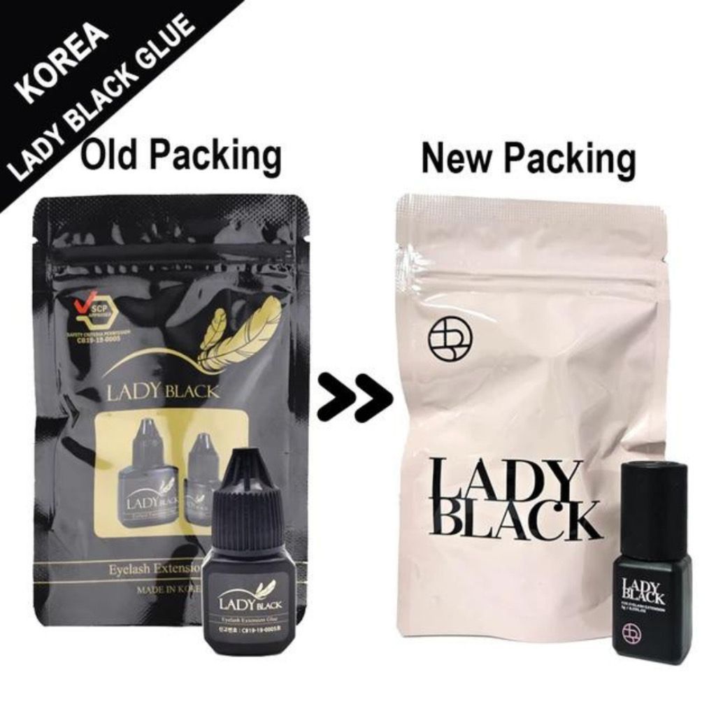 Jual Lady Black 5 gram Original Lem Tanam Bulu Mata Eyelash Extension ...