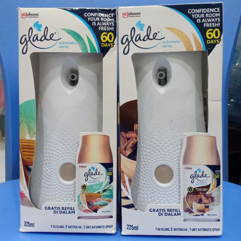 Jual Glade Matic + Refill 225ml Pengharum Ruangan | Shopee Indonesia