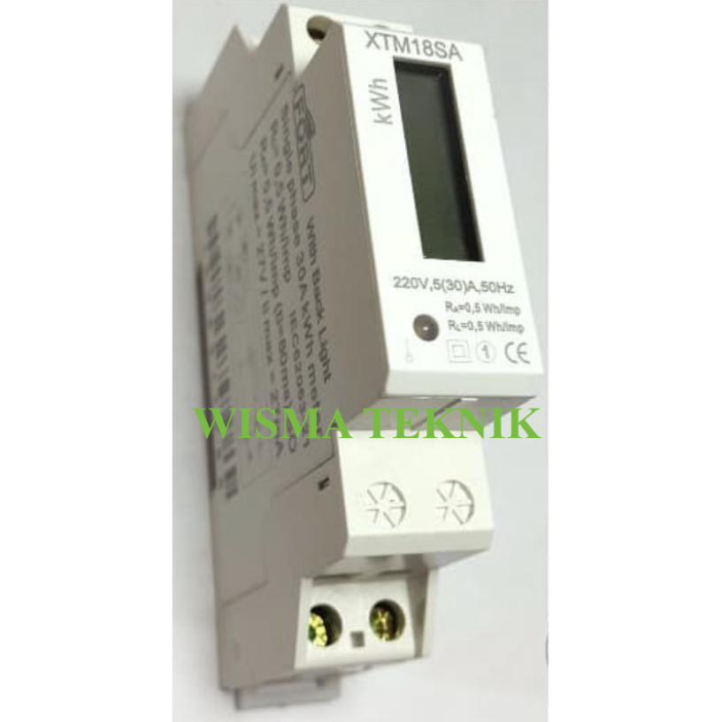 Jual KWH METER DIGITAL 1 PHASE XTM18SA FORT | Shopee Indonesia