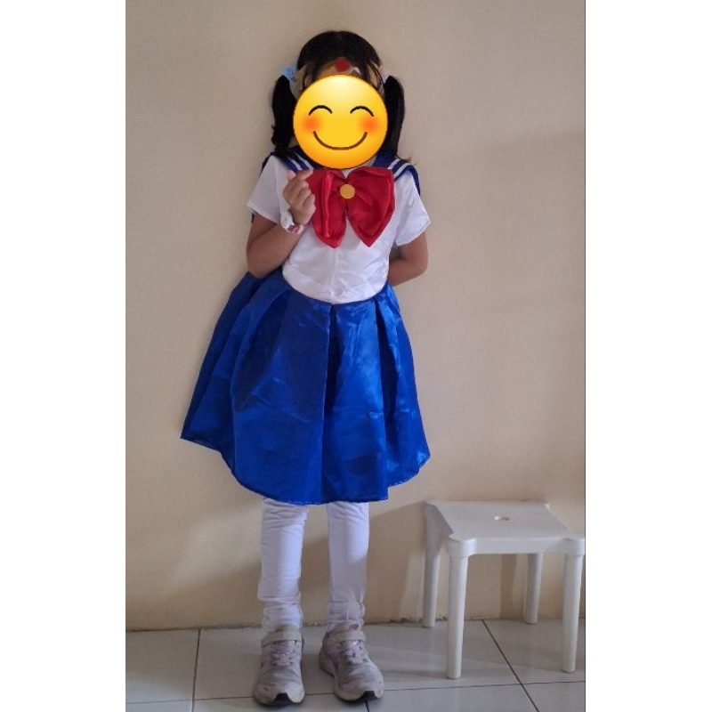 Jual Kostum kartun Cosplay sailormoon usagi (preloved) | Shopee Indonesia