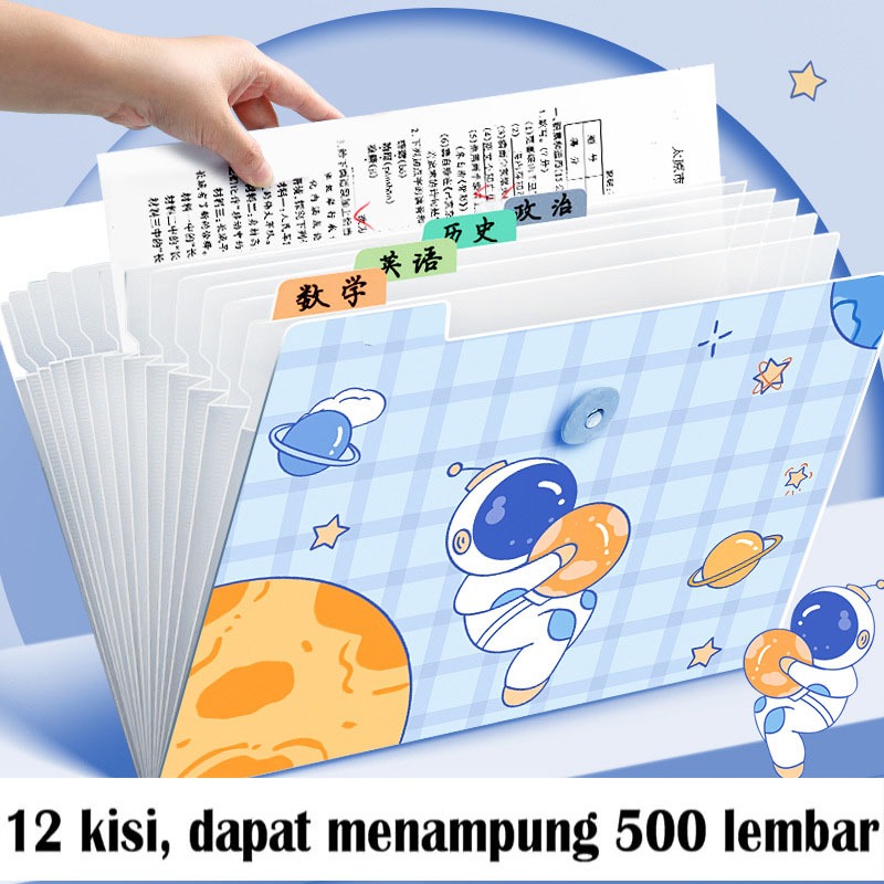 Jual Rhaast Tempat file Standing A4 File folder document bag/ Tas ...