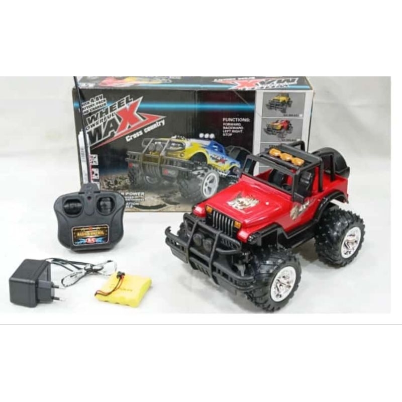 Jual 688-651-64 - Mainan Rc Mobil jeep Max Powerful gratis baterai ...