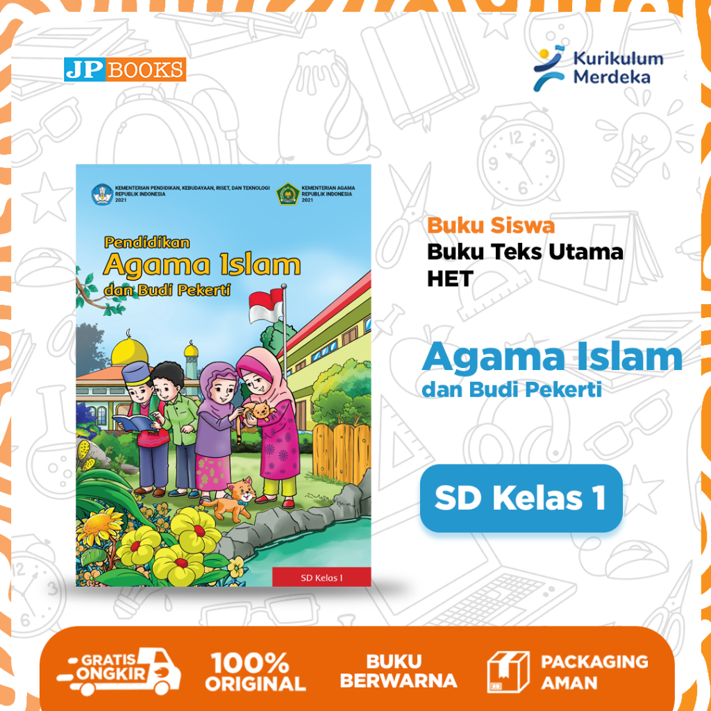 Jual JP Books – Buku Siswa Teks Het Kurmer Sekolah Agama Islam Sd/Mi Kelas 1 - Kurikulum Merdeka ...