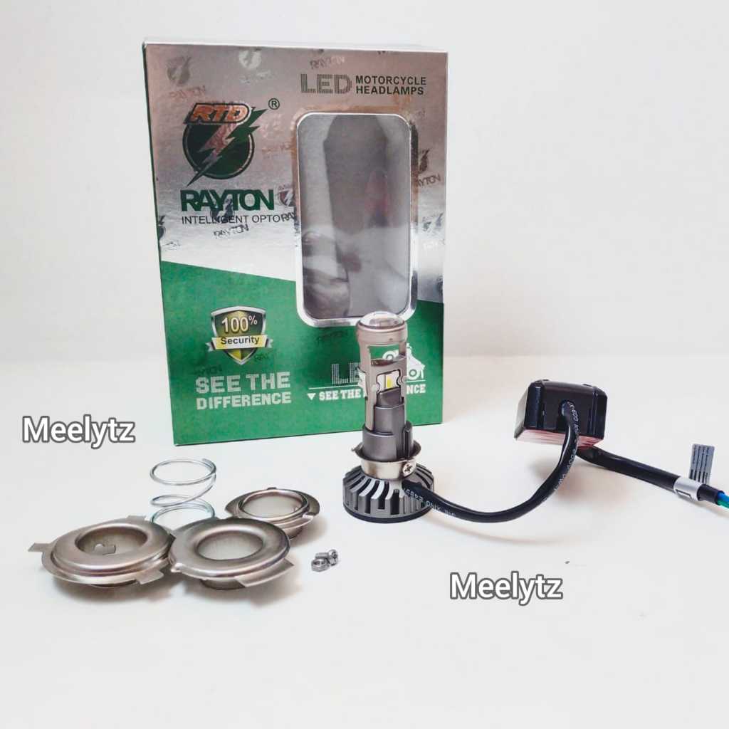 Jual Lampu Utama LED Mini Projector RTD Rayton M8C jauh dekat putih RHD ...