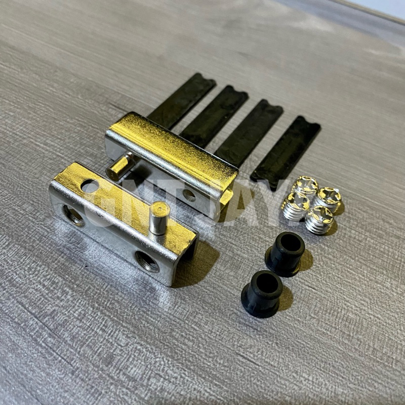 Jual Engsel jepit pivot kaca HUBEN T86 T-86 glass hinge cepit pifot ...