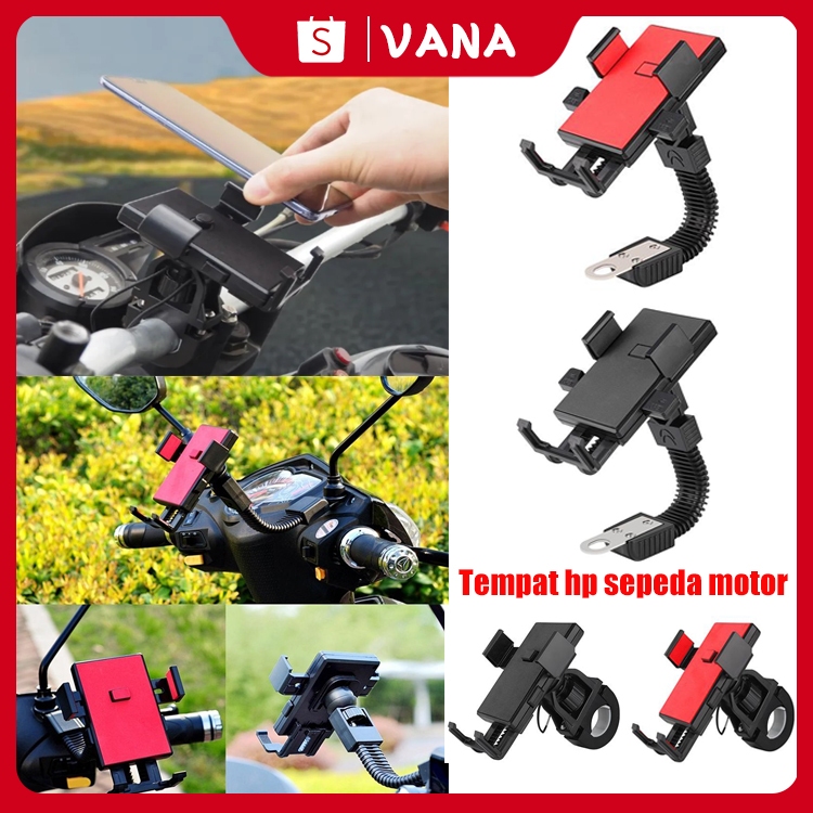 Jual VANA Universal Bike Phone Holder Stand Mount Bracket Untuk Sepeda/Sepeda Motor Holder Hp ...