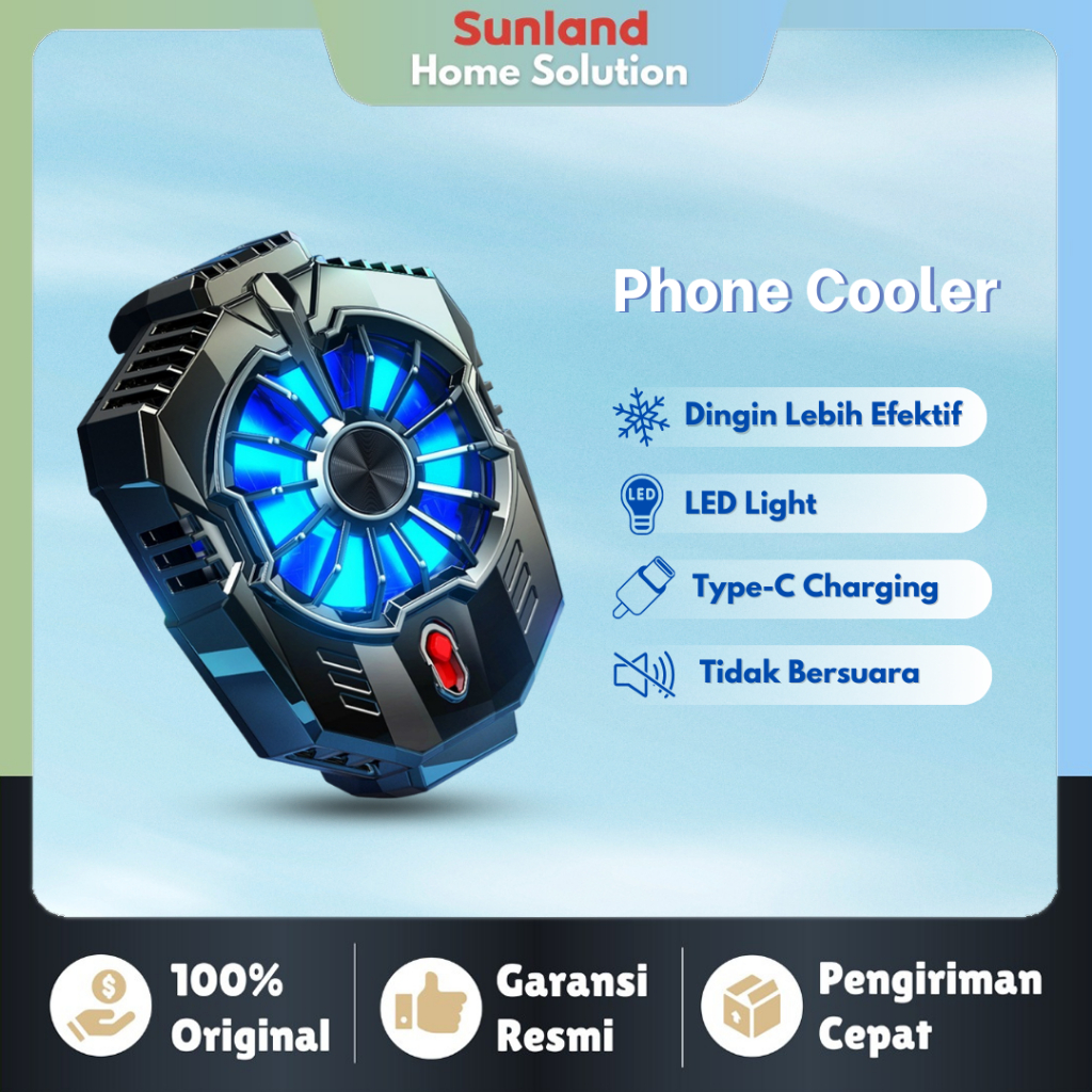 Jual WELLUP Fancooler Pendingin Hp Radiator Coolingfan Gaming Cooler ...
