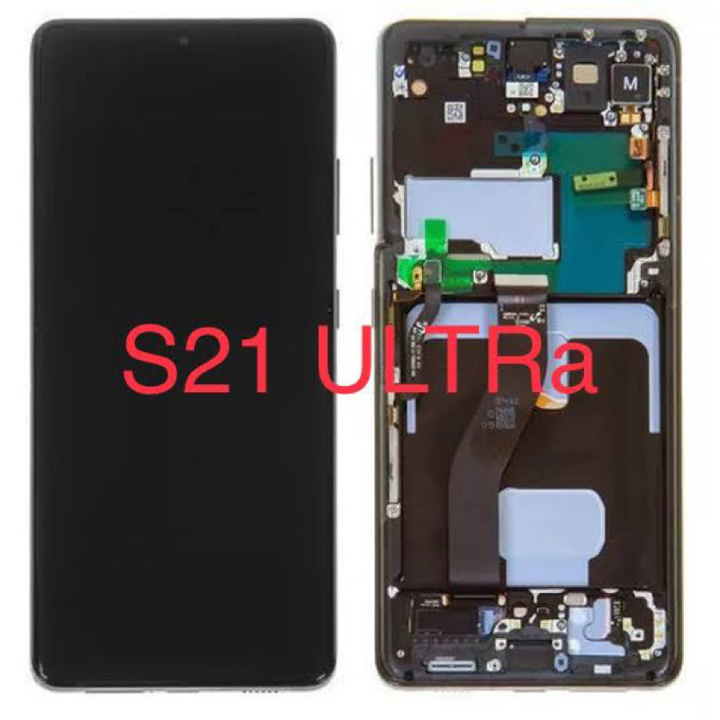 Jual Grosir LCD samsung S21 ultra Fullset Touchscreen ORIGINAL 100% ...