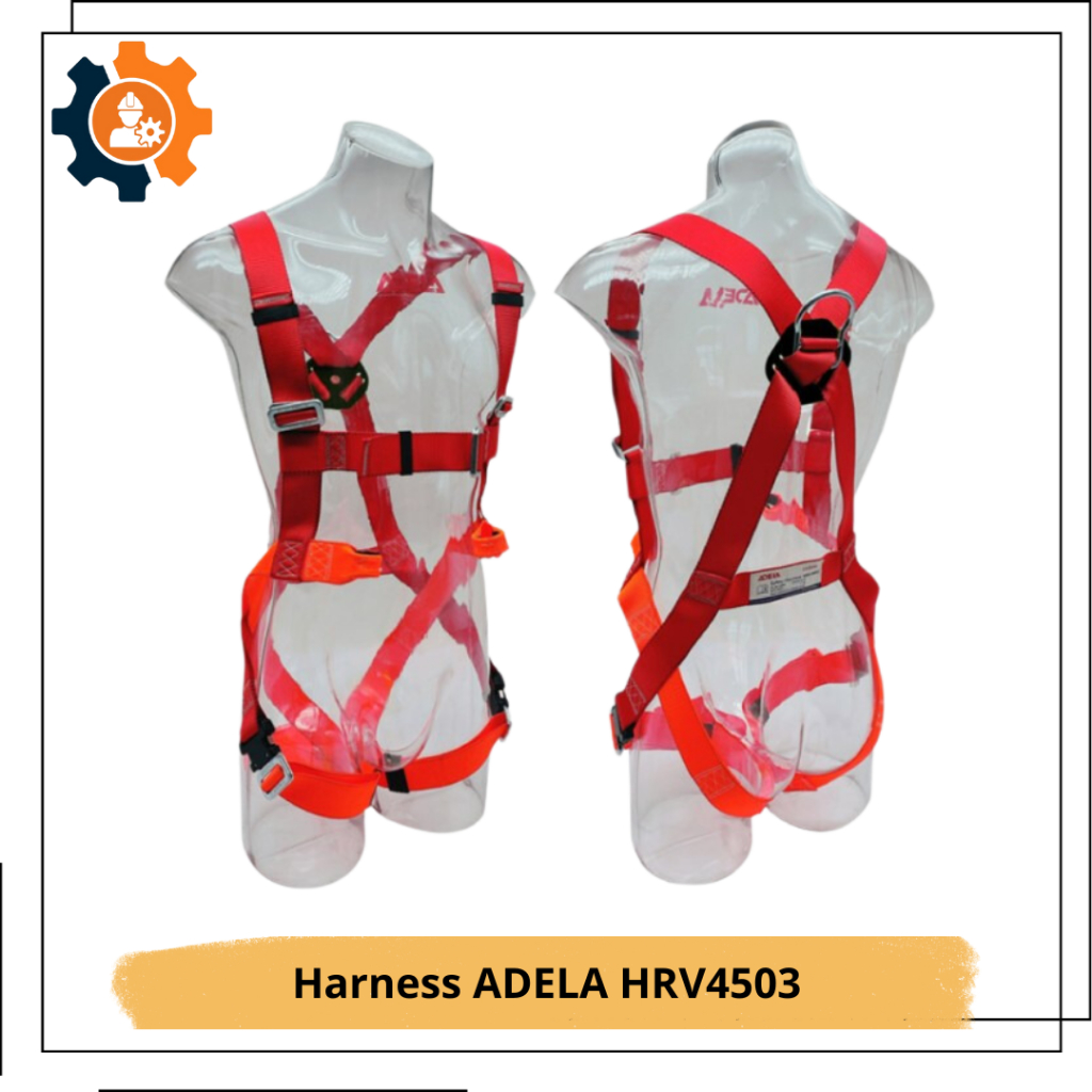 Jual ADELA HRV4503 Safety Full Body Harness Adela - Full Body Harness ...