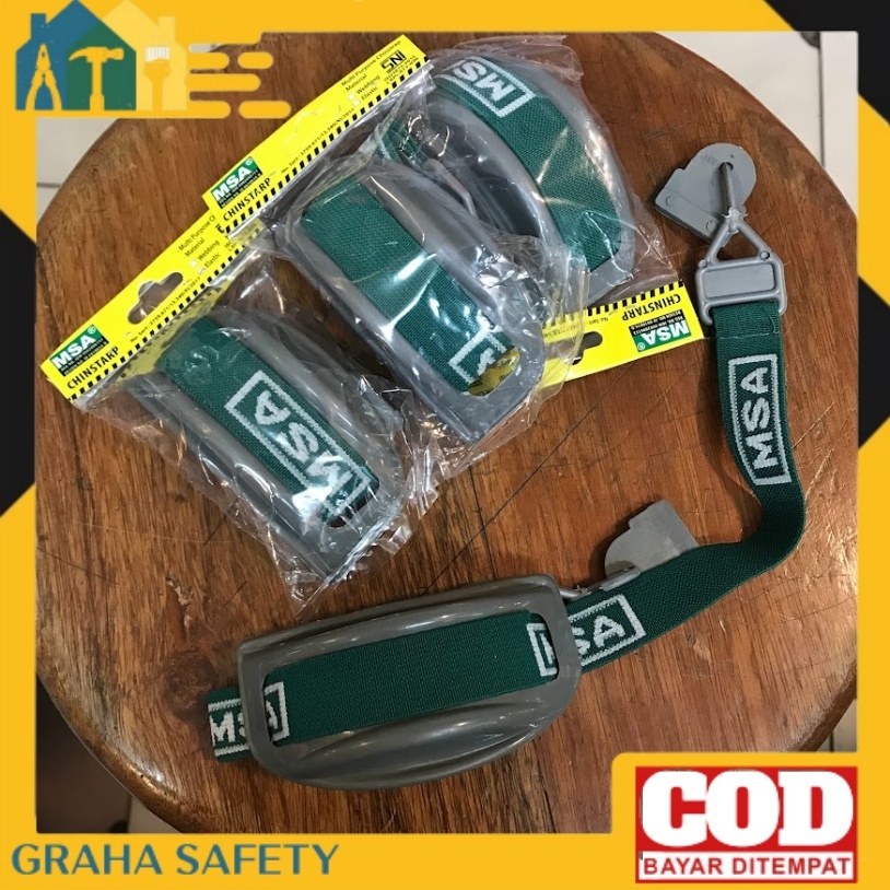 Jual Tali Dagu Helm Safety MSA - Chin Strap Helm MSA - Tali dagu Karet ...