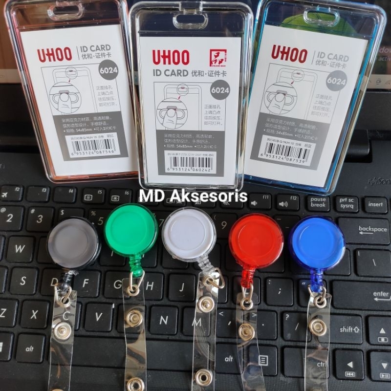 Jual Holder Id Card Transparan Id Card Akrilik Photocard Potrait ...