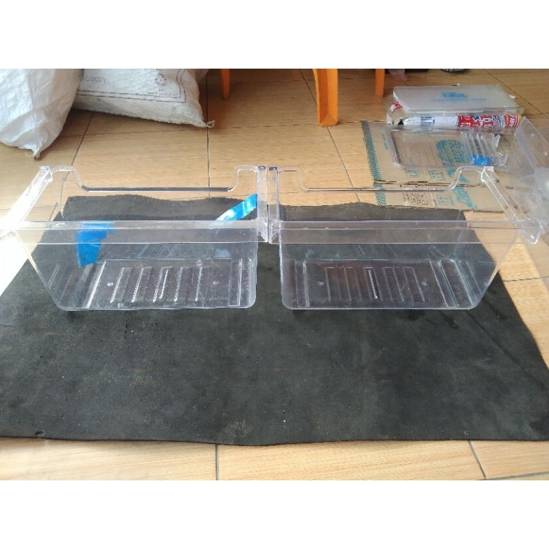 Jual box sayur kulkas Sharp 2 pintu Original nano deodorizer ukuran ...