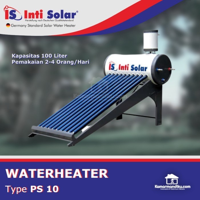 Jual PEMANAS AIR SOLAR WATER HEATER INTI SOLAR PS10 KAPASITAS 100L ...