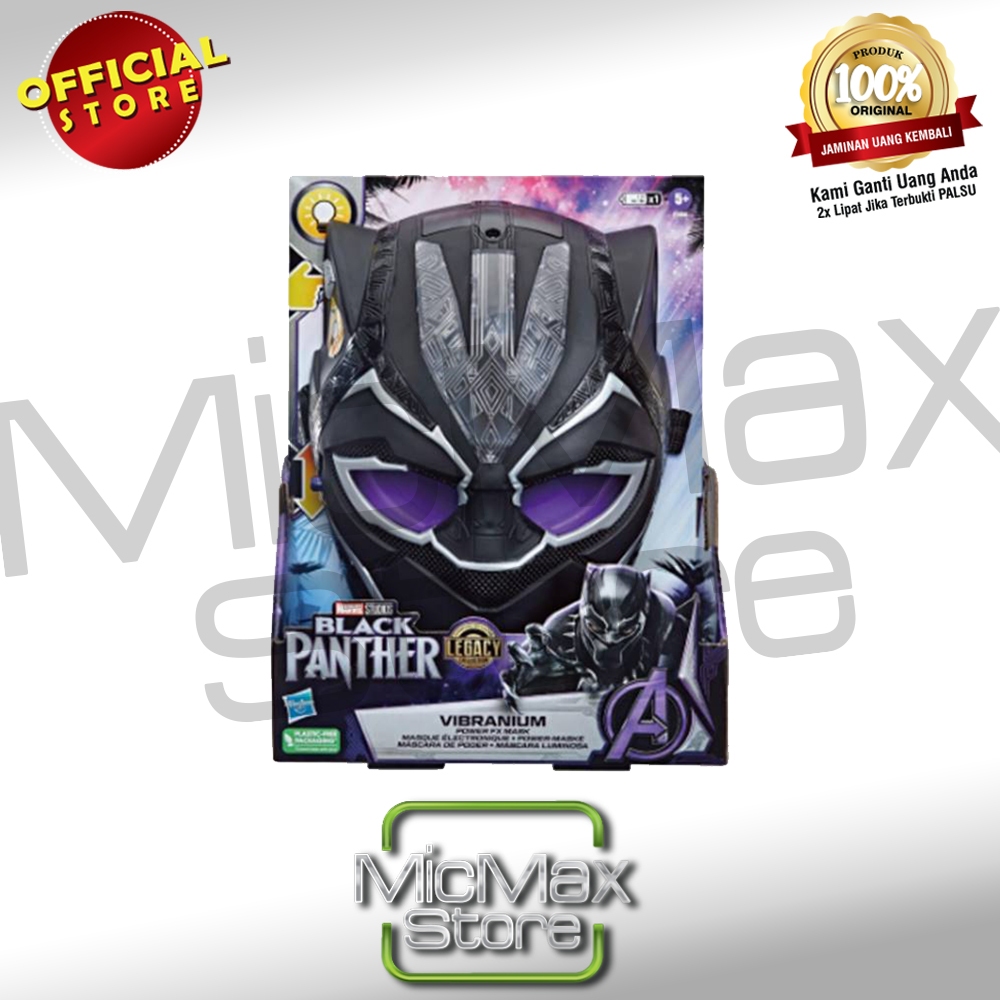Jual Marvel Black Panther Vibranium Power FX Powerfx Mask Topeng ...