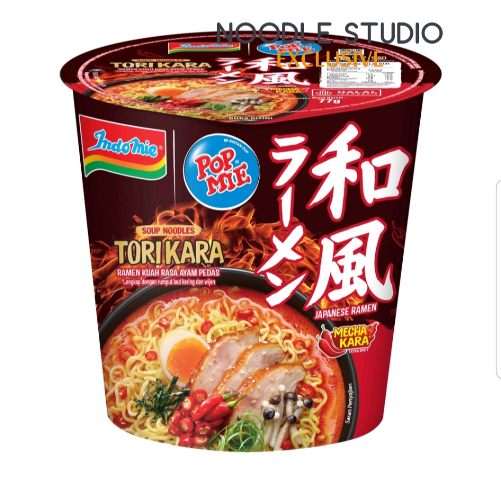 Jual Pop Mie ToriKara Tori Kara Cup Noodle Soup Ramen Kuah Rasa Ayam ...