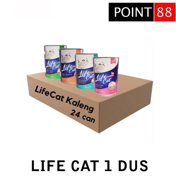 Jual LIFE CAT 400gr All Variant 24pcs (Grab/Gosend) | Shopee Indonesia