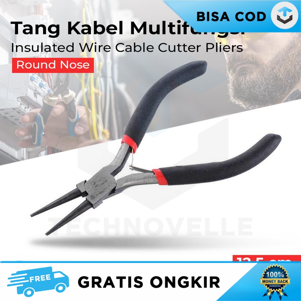 Jual WIRE CABLE TANG 3IN1 PEMOTONG KABEL SERBAGUNA PENGUPAS CUTTER ...