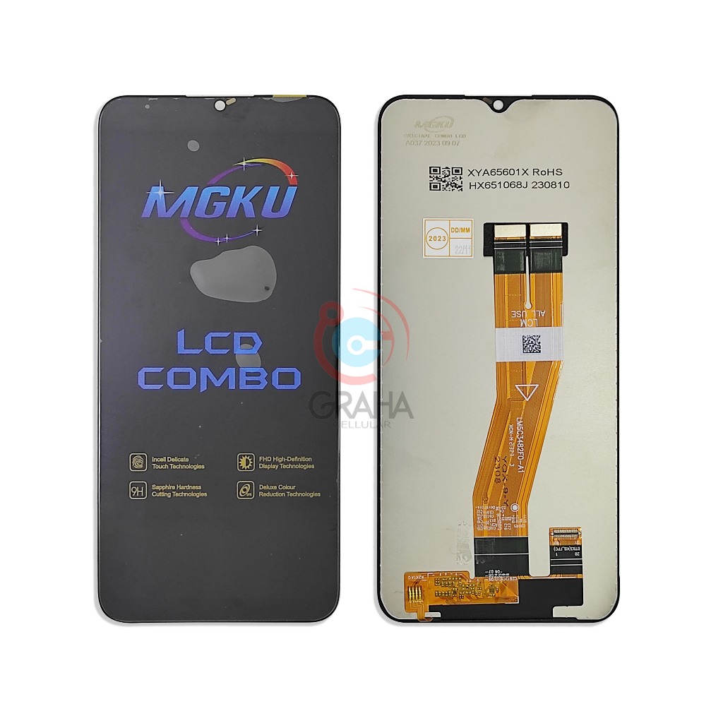 Jual LCD SAMSUNG A02S / A02 / A1025 / A025F 2 SOKET FULLSET TOUCHSCREEN ...