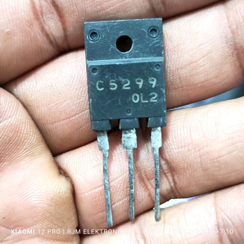 Jual transistor horizontal C5299 original bisa buat tv 29 in | Shopee ...