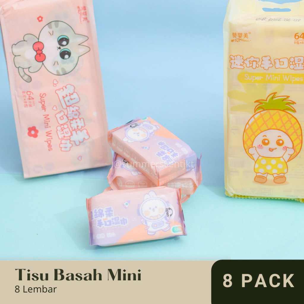 Jual Tisu Tissue Tissu Tisue Basah Bayi Baby Anak Mini Tebal Kecil ...