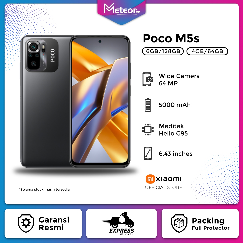 Jual Xiaomi Poco M5s 6/128 GB GARANSI RESMI ( BISA INSTAN AREA MALANG ...
