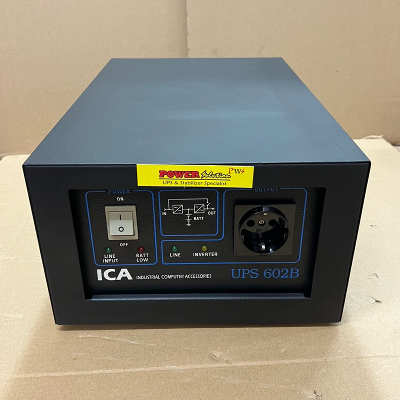 Jual UPS ICA 601B / 602B 1200VA 600WATT Ups bisa Tambah Aki atau ...