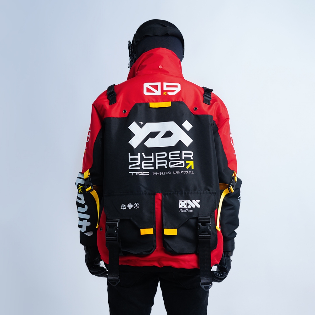 Jual TECHRACER - Hyper Zero Red - Windproof Techwear Jacket | Shopee ...