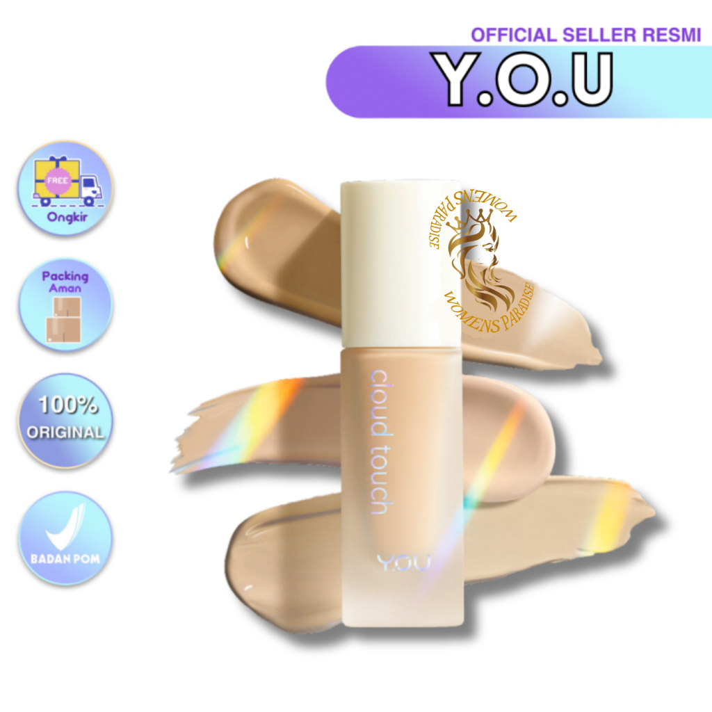 Jual [NEW] YOU Cloud Touch Blurring Skin Tint | Liquid Foundation ...