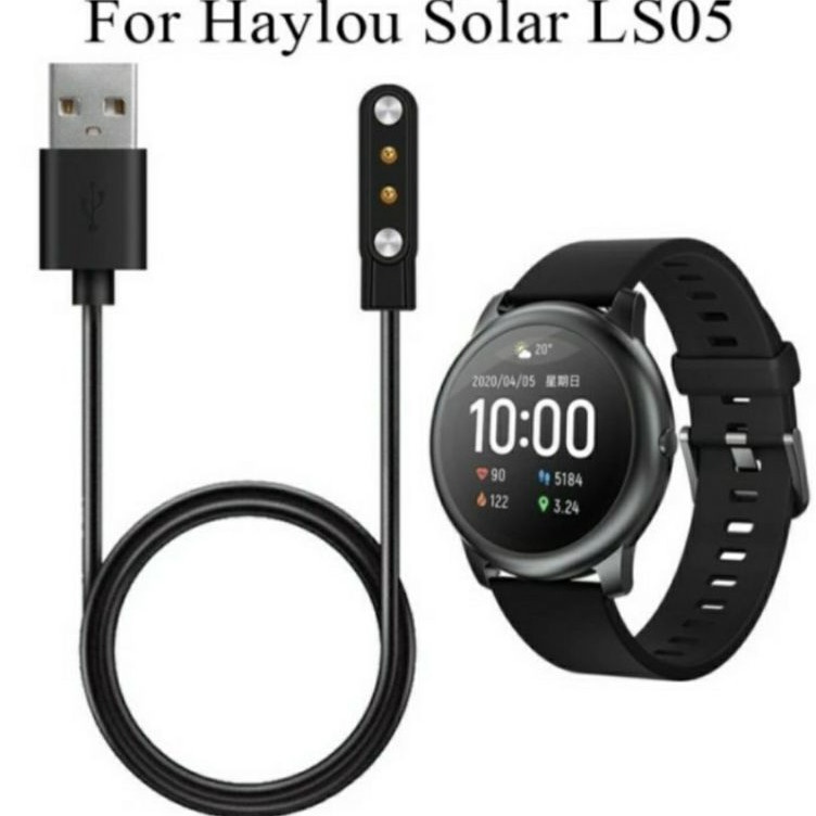 Jual MG Usb charger haylou solar LS5 Docking Charging | Shopee Indonesia