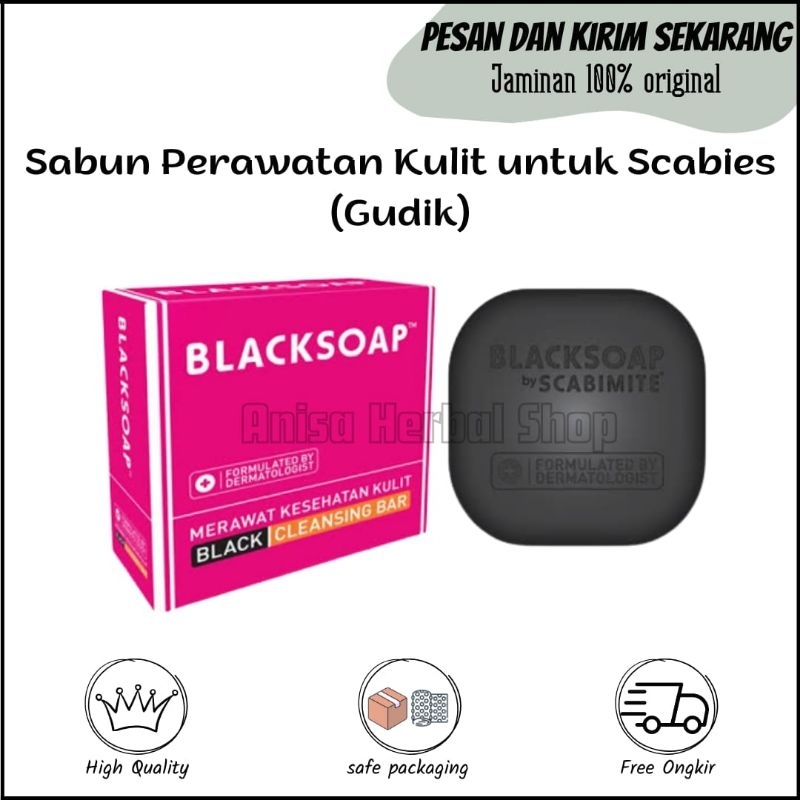 Jual Blacksoap by Scabimite untuk Perawatan Kulit Scabies menghilangkan ...