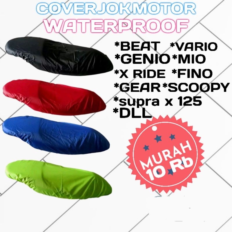 Jual Cover Jok Motor Waterproof Sarung Jok Motor Anti Air Matic ...