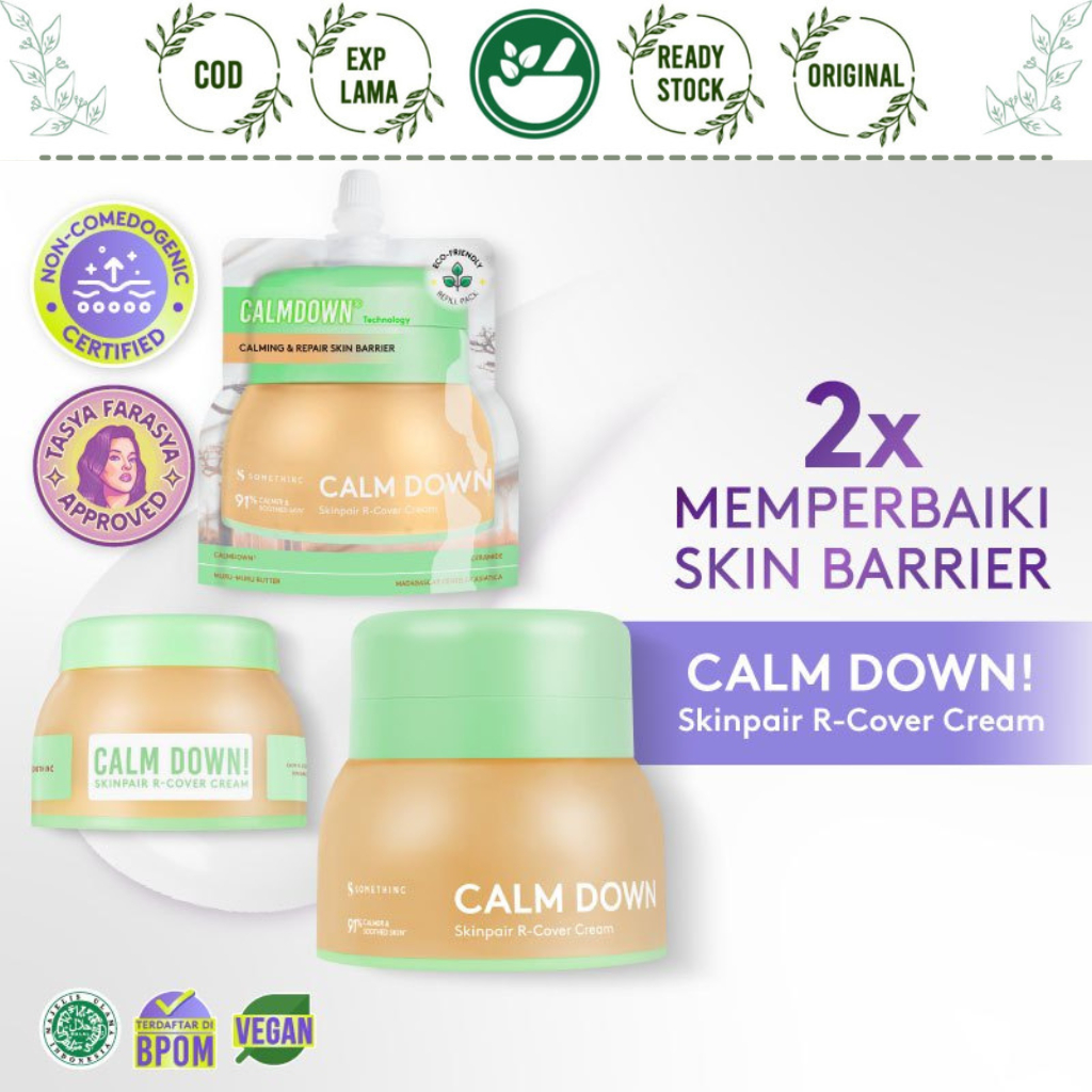 Jual SOMETHINC CALM DOWN SKINPAIR R-COVER CREAM MOISTURIZER CERAMIDE ...