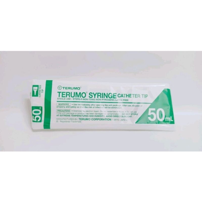 Jual Spuit 50cc Terumo Lubang Tengah / Syringe 50cc Catheter Tip (Per ...