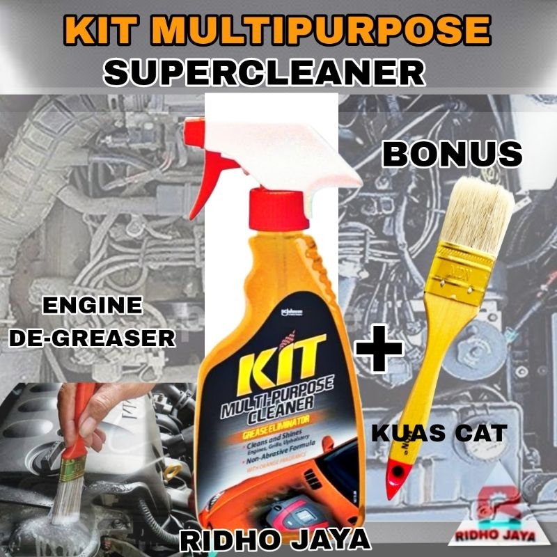 Jual Kit Multipurpose Super Cleaner 500ml + Bonus Kuas Cat Kayu 1,5 ...