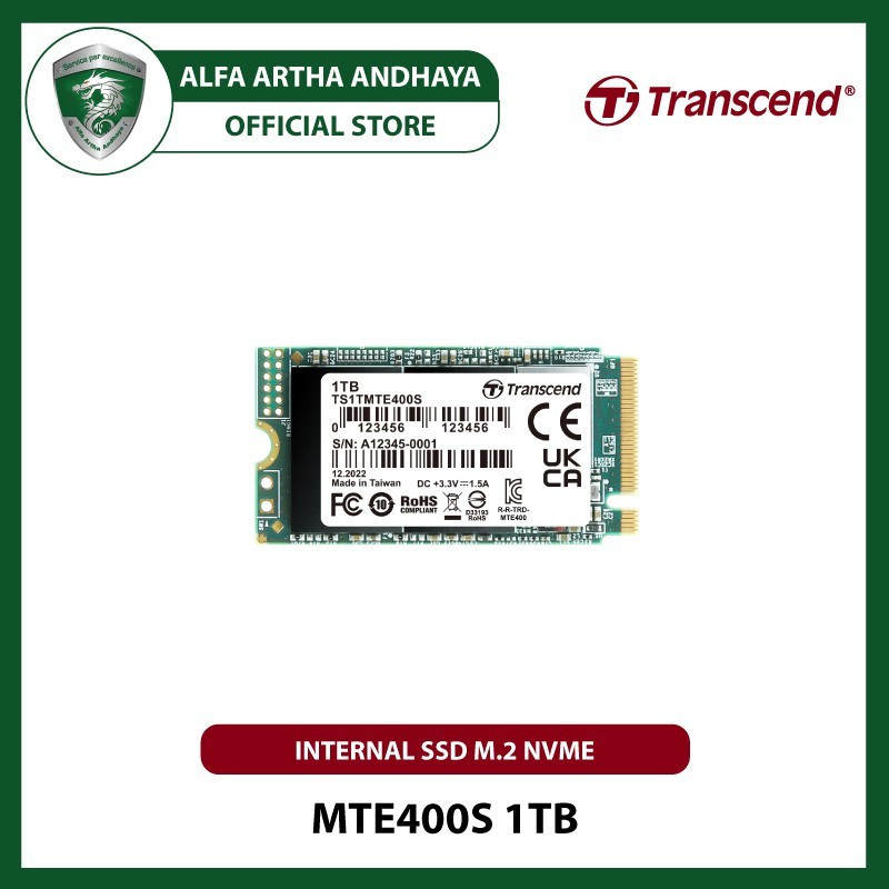 Jual SSD Transcend MTE400S - M.2 2242 NVMe PCIe Gen3 x4 SSD 400S Transcend | Shopee Indonesia