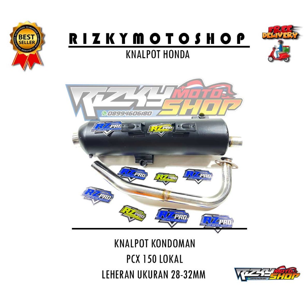 Jual LIVE - KNALPOT KONDOMAN FULL SARINGAN PCX 150 LOKAL / LEHERAN ...