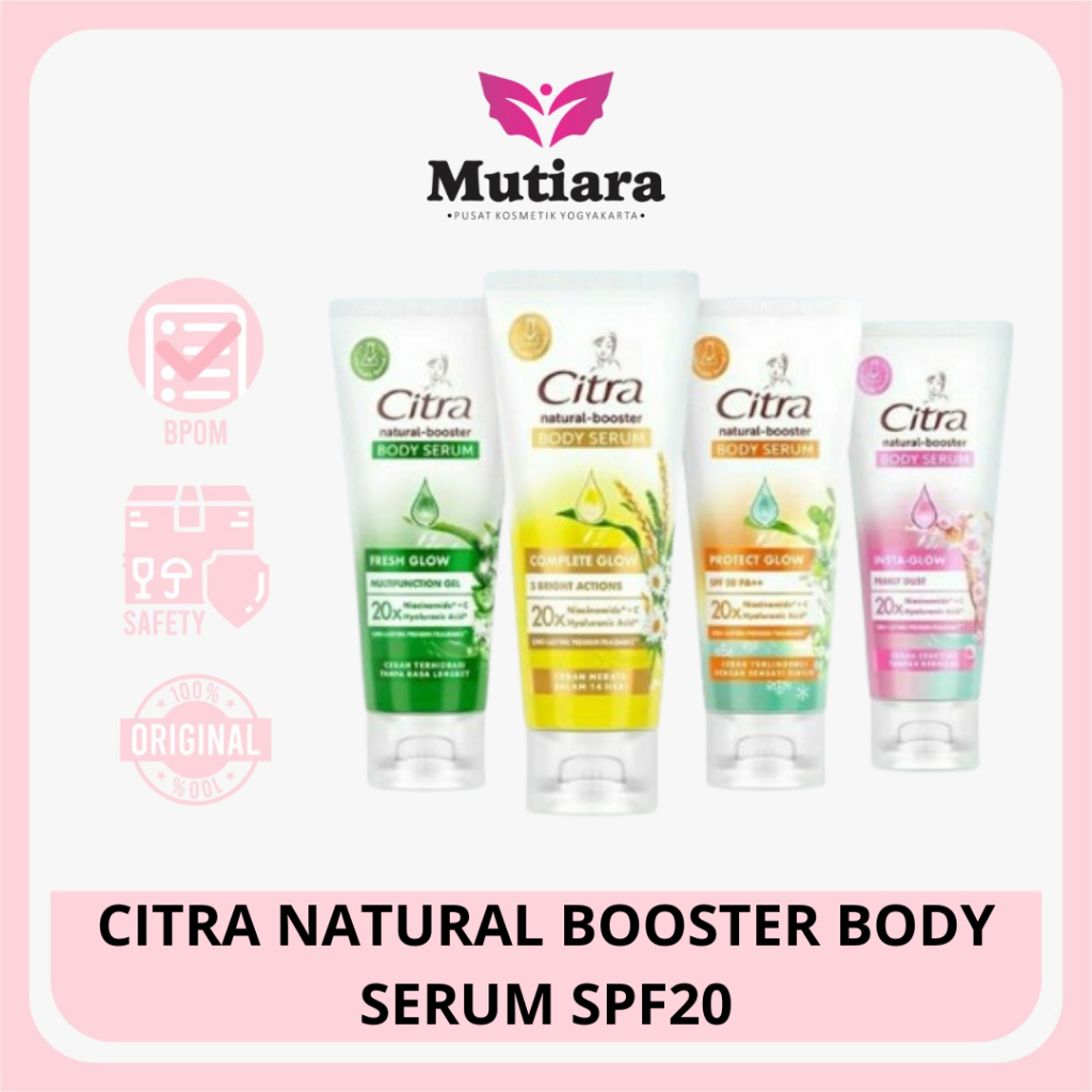 Jual CITRA NATURAL BOOSTER BODY SERUM SPF20 | Shopee Indonesia
