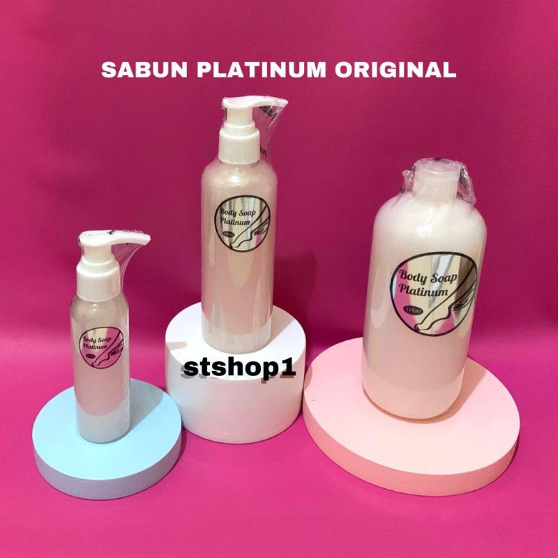 Jual [100% ORI]BODY SOAP PLATINUM ORIGINAL | Shopee Indonesia