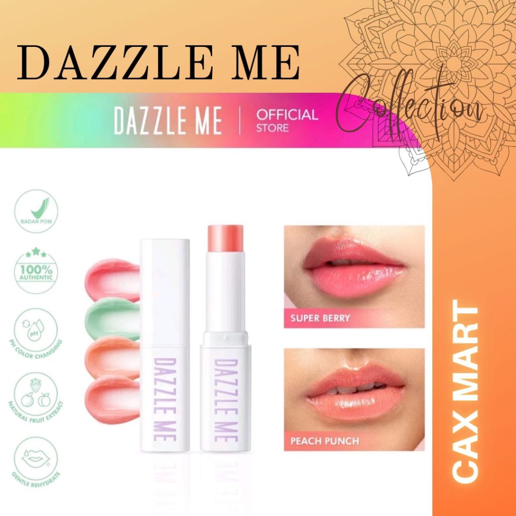 Jual DAZZLE ME Fruit Justice Lip Balm | Moisturizing Vit E Baby Lips UV ...