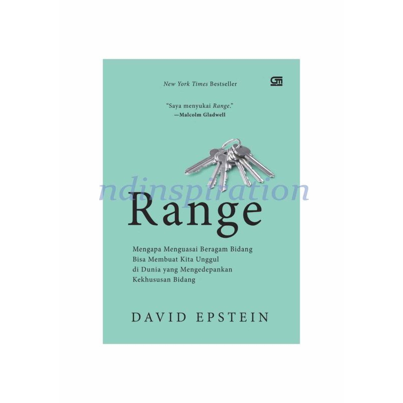 Jual Buku Range - David Epstein (bahasa Indonesia) | Shopee Indonesia