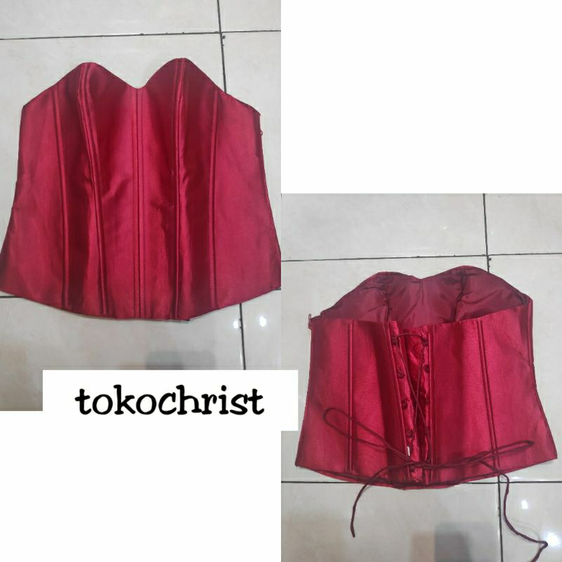 Jual kamisol tulang tali kebaya manten pengantin banyak warna jumbo ...