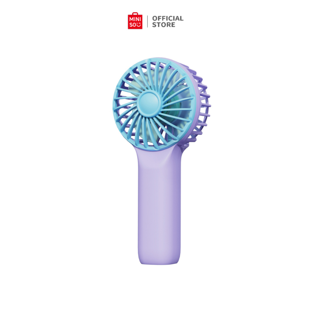 Jual Miniso Kipas Angin Mini Portable Hand Fan 1200mAh Type-C Charging ...