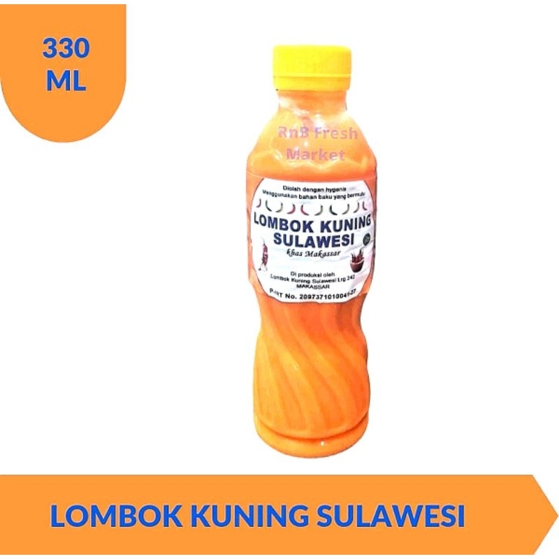 Jual lombok kuning sulawesi 330ml makassar | Shopee Indonesia