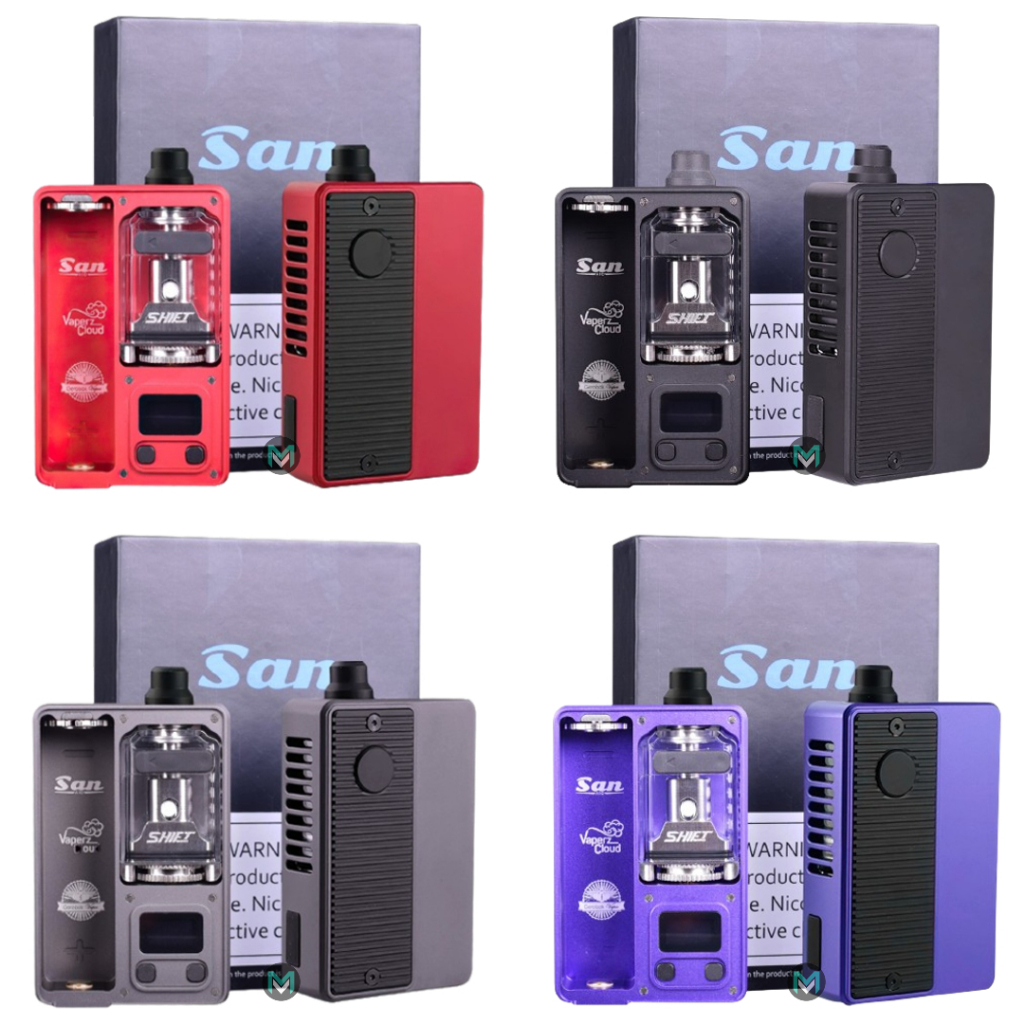 Jual Pod Vape SAN AIO EUROPA VERSION 80W 18650 Authentic By Gerobak ...