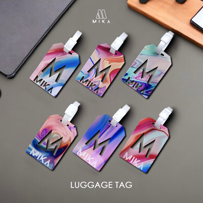 Jual MIKA | LUGGAGE TAG CUSTOM NAMA / BAG NAME TAG / AKSESORIS ...