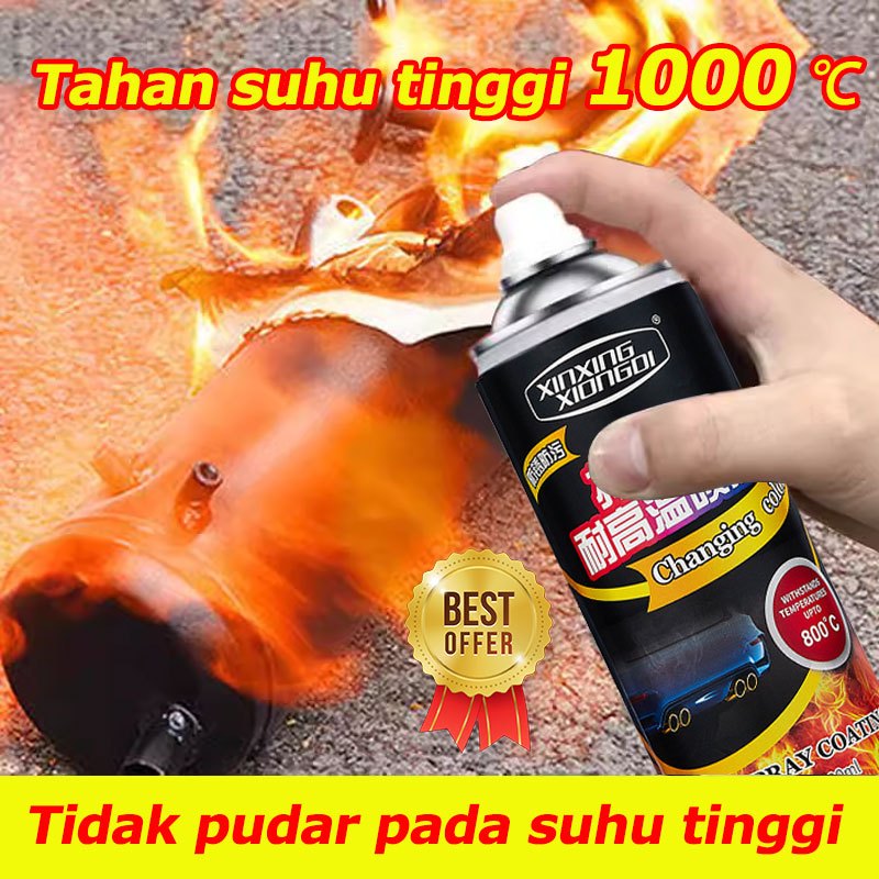 Jual Tahan suhu tinggi 1000 ℃ Hitam Doff Cat Tidak pudar pada suhu ...
