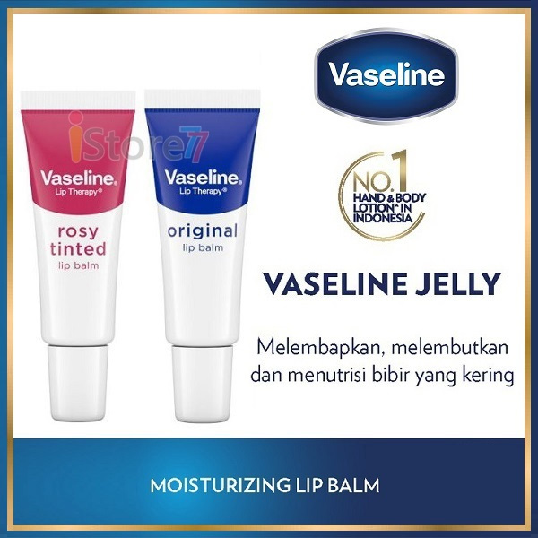 Jual Vaseline Lip Care Tinted Lip Balm Pelembab & Pencerah Bibir Original / Rosy Tinted 10g ...