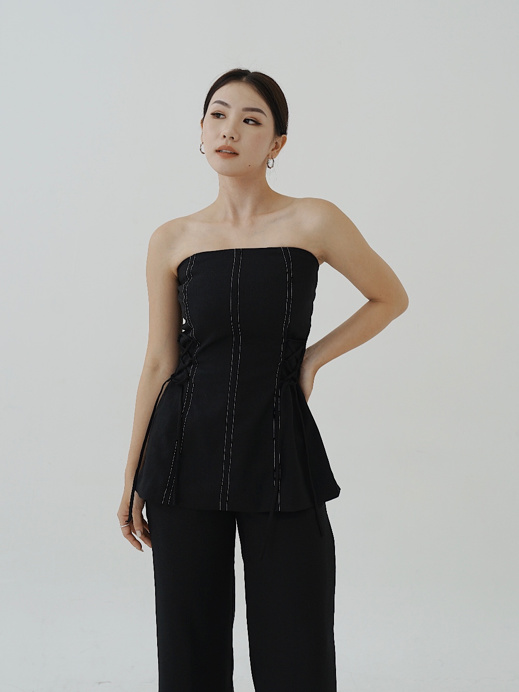 Jual Beige Studio - Soros Top | Atasan Tube Top Wanita | Shopee Indonesia